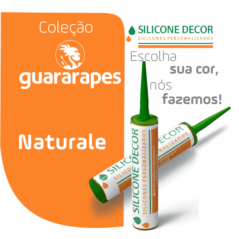 COLEÇÃO NATURALE - Silicone de Cor